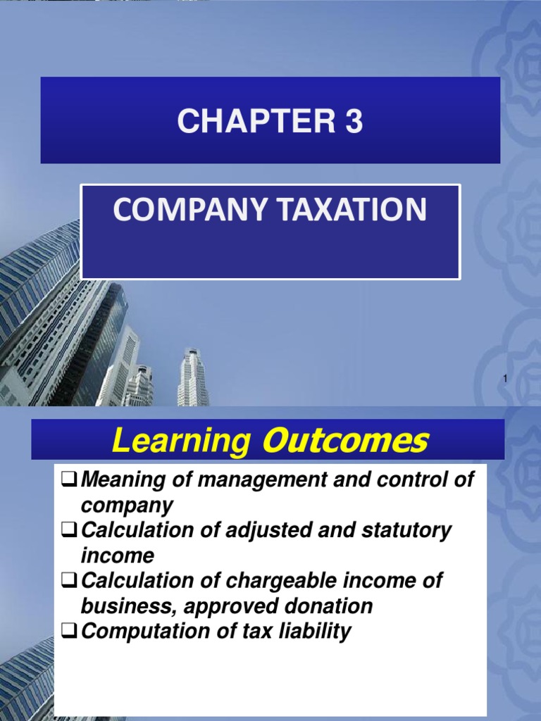 Calculating Company Taxation in Malaysia: A Guide to Determining Tax ...