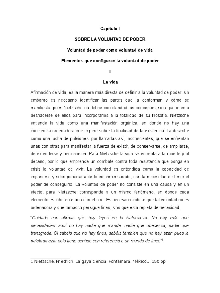 Voluntad de Poder | PDF | Friedrich Nietzsche | Verdad