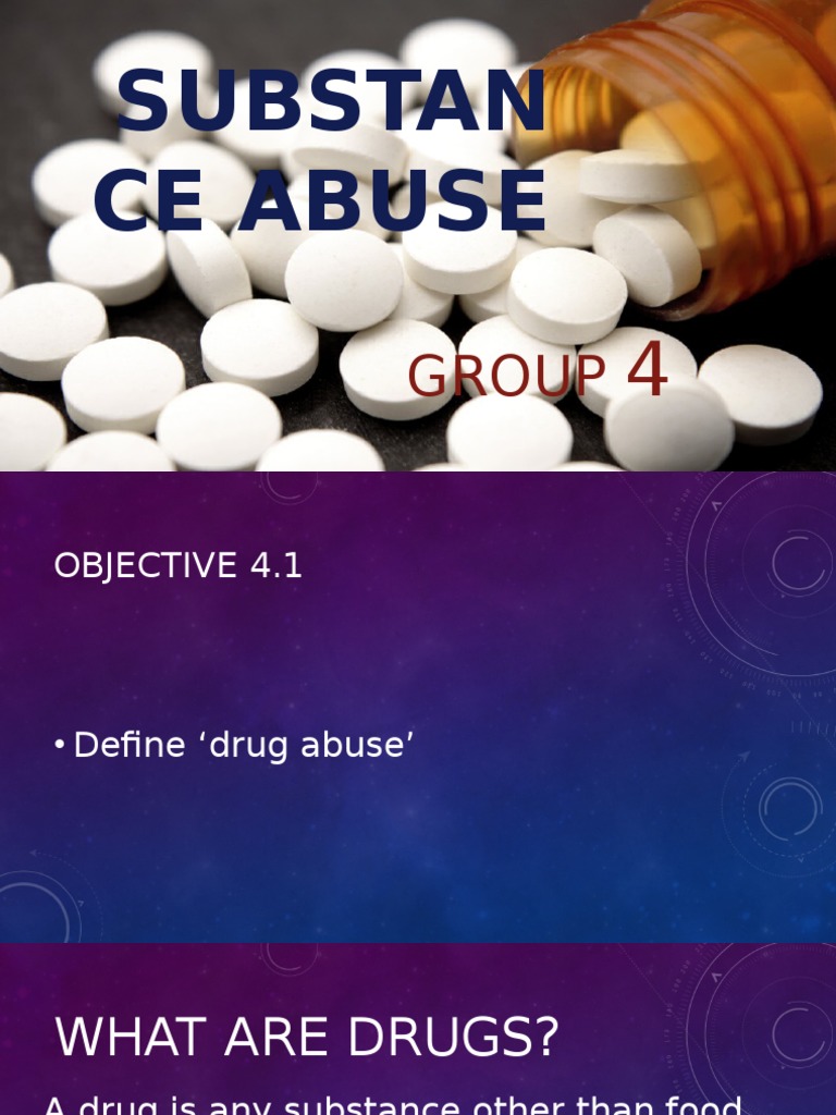 Substan Ce Abuse: Group | Download Free PDF | Substance Abuse ...