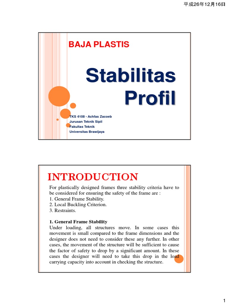 14 Stabilit As Profil | PDF