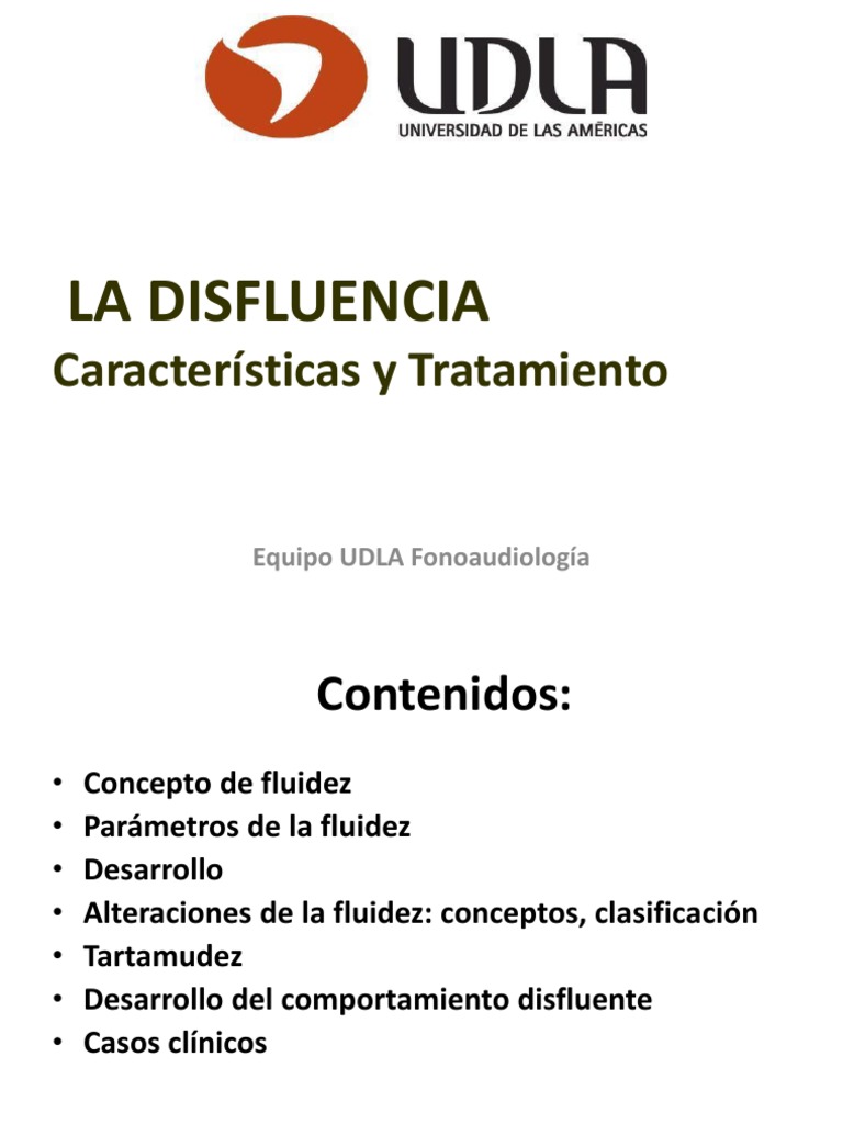 Disfluencia Multidimensional PDF | PDF | Tartamudeo | Ritmo