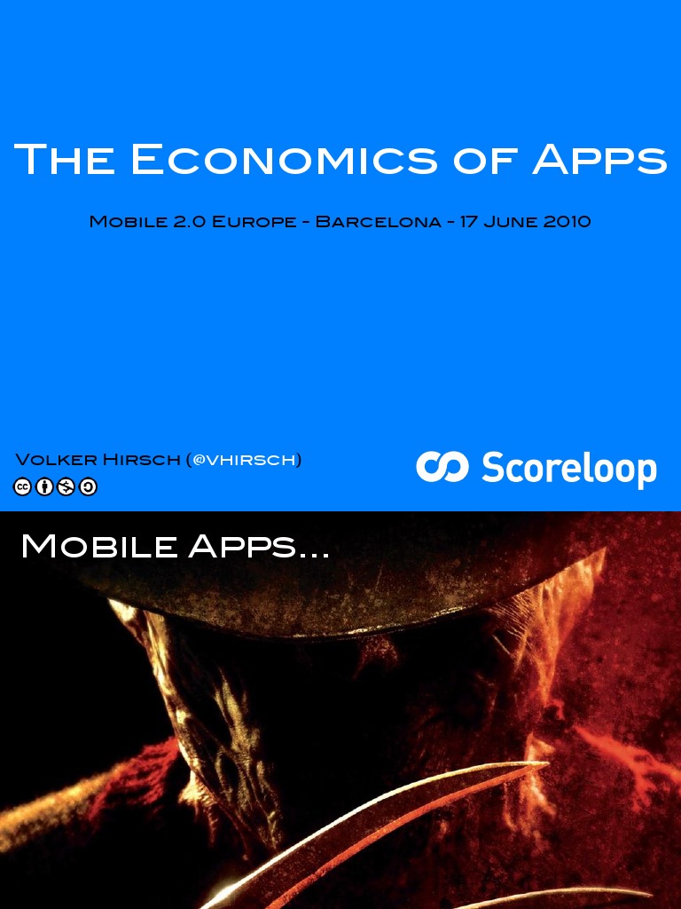 The Economics of Apps | PDF | Mobile App | Mobile Phones