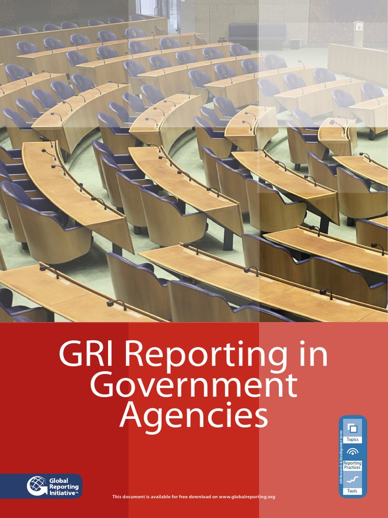GRI Reporting in Government Agencies | PDF | Sustainability | Business