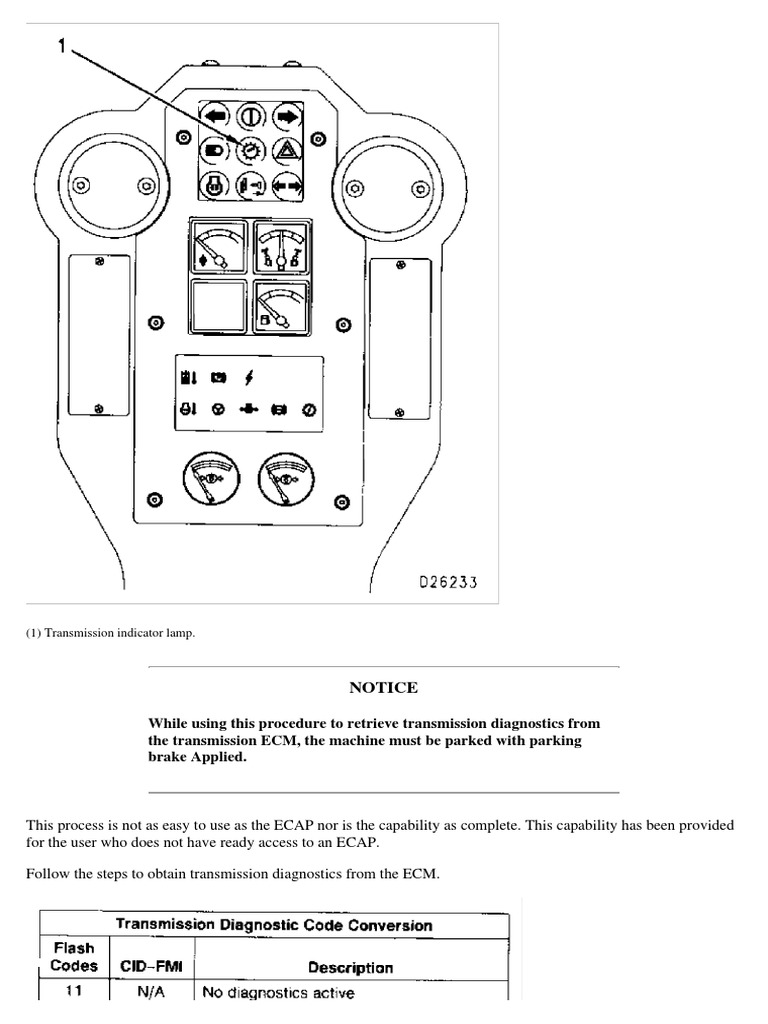 Flash Codes For CAT 120-H Motor Grader PDF | PDF | Transmission ...