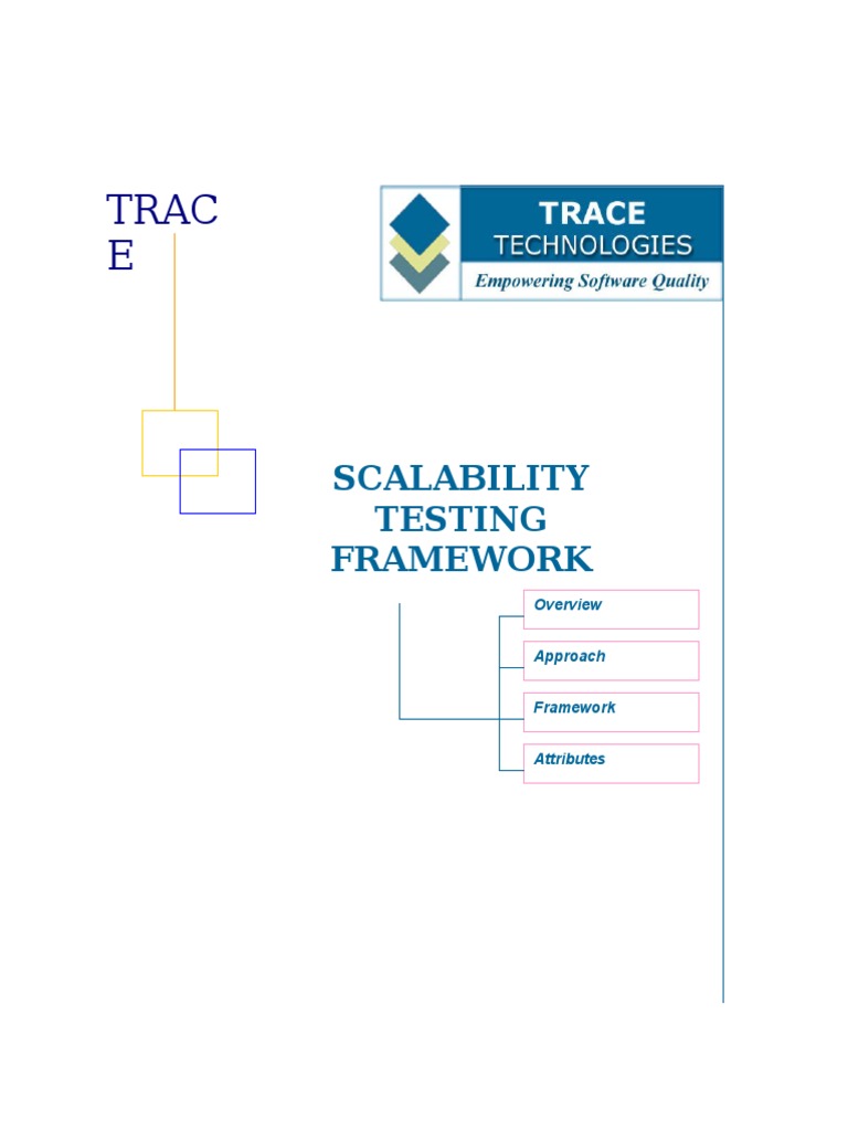 Scalability Testing Framework Overview | PDF | Business | Computers
