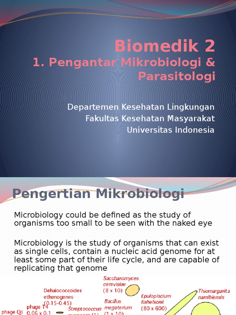 Biomedik 2 | PDF | Parasitism | Microbiology