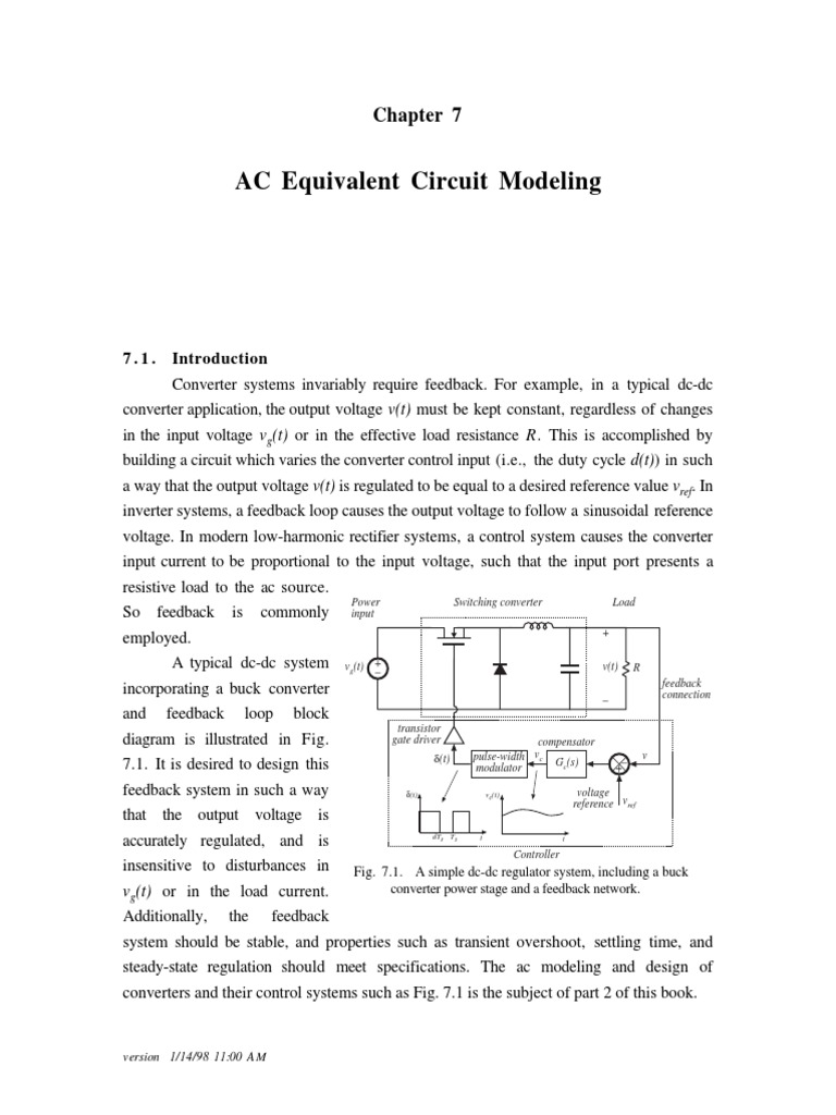 AC Equivalent Circuit Modeling | PDF | Electrical Network | Capacitor