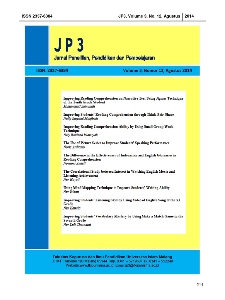 Improving Reading Comprehension On Narrative Text PDF | PDF | Reading ...