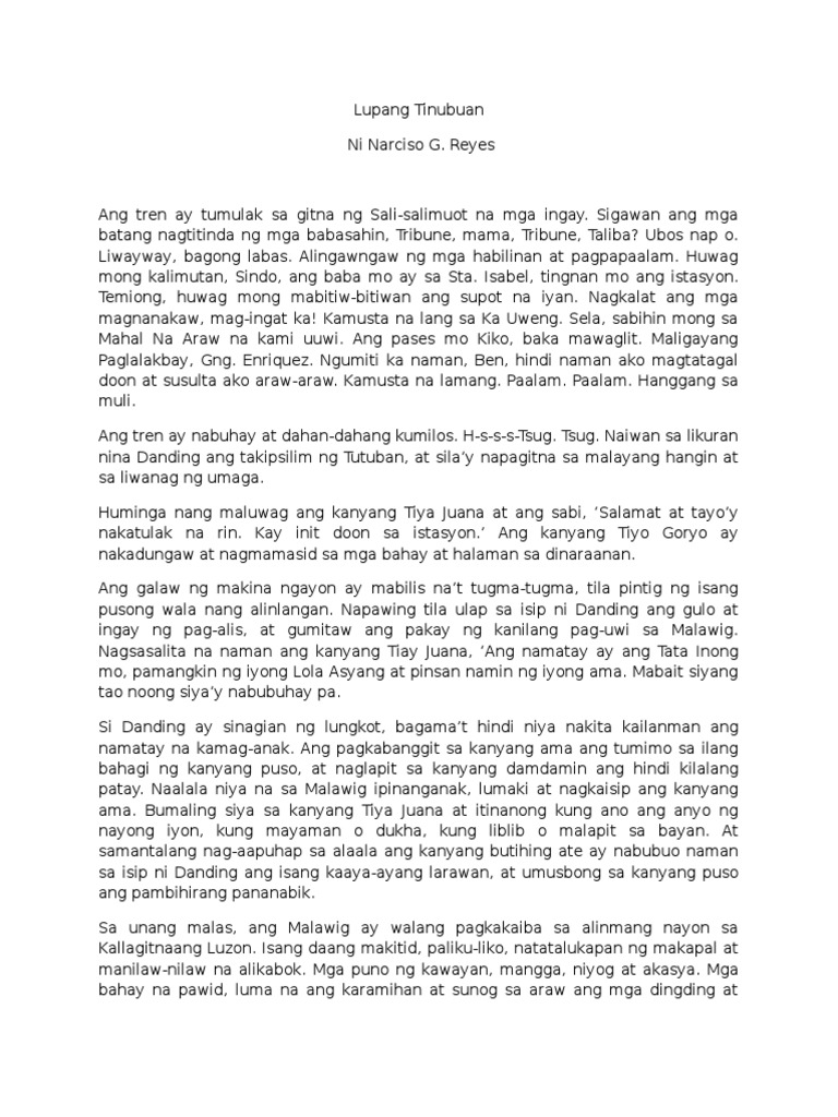 Mga Maikling Kwento | PDF