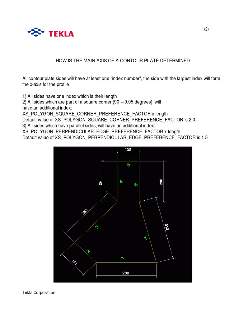 Determining Contour Plate Axis Index | PDF