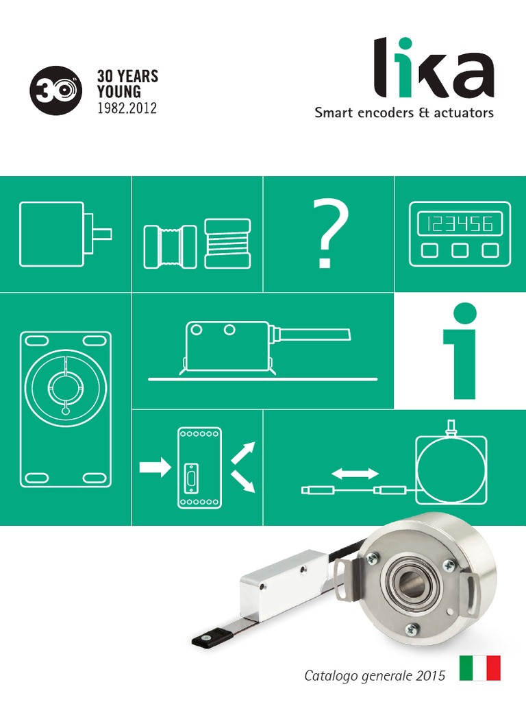 Encoder LIKA Catalogo Generale | PDF | Quality (Business) | European ...