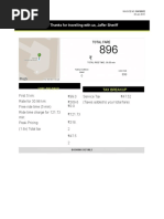 Ola Cabs Receipt | PDF | Invoice | Public Finance