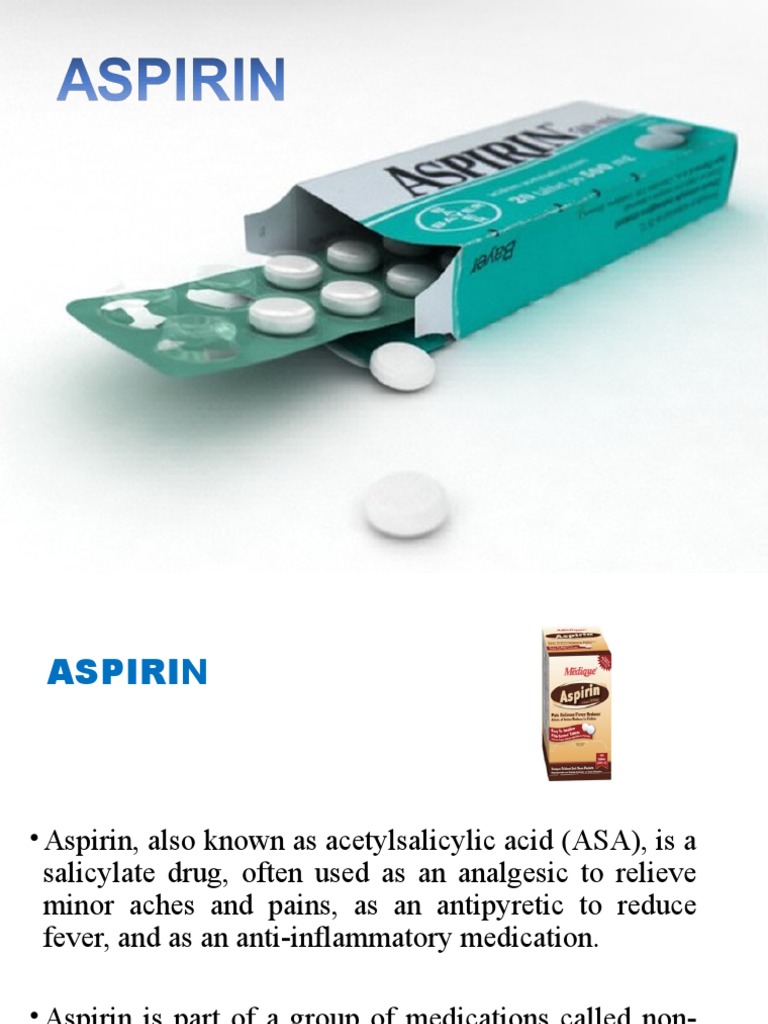 Aspirin | PDF | Aspirin | Myocardial Infarction