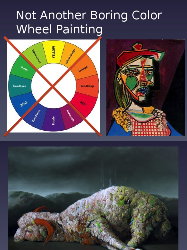 Creative Color Wheel Painting Guide | PDF | Art
