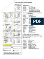 NYC DOE School Calendar 2024-25 | PDF | Schools | Academic Term