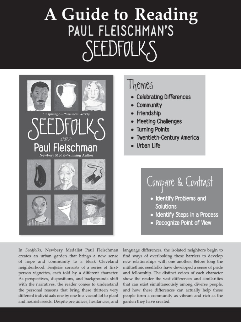 Seedfolks RG | PDF | Narration | Young Adult Fiction