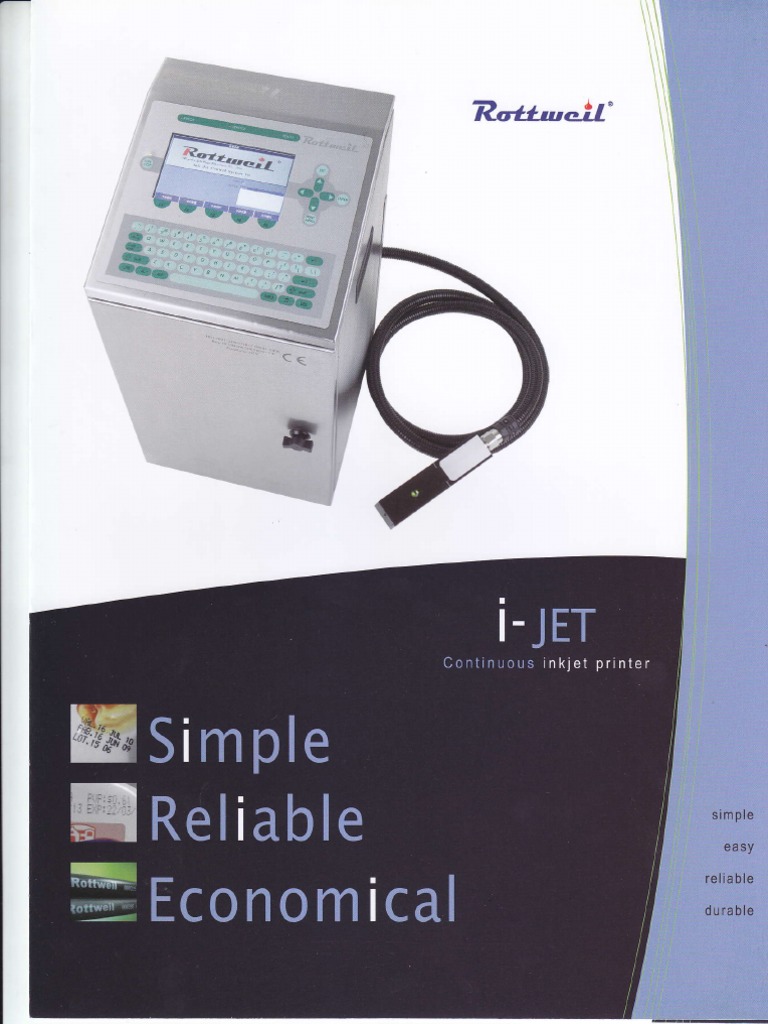 Codificador Rottweil I-jet | Printer (Computing) | Office Equipment