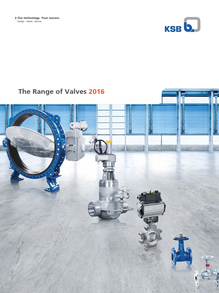 KSB Valve Catelogue PDF | PDF | Valve | Water
