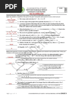 Grade 7 Math Quiz Bee Questionnaire | PDF
