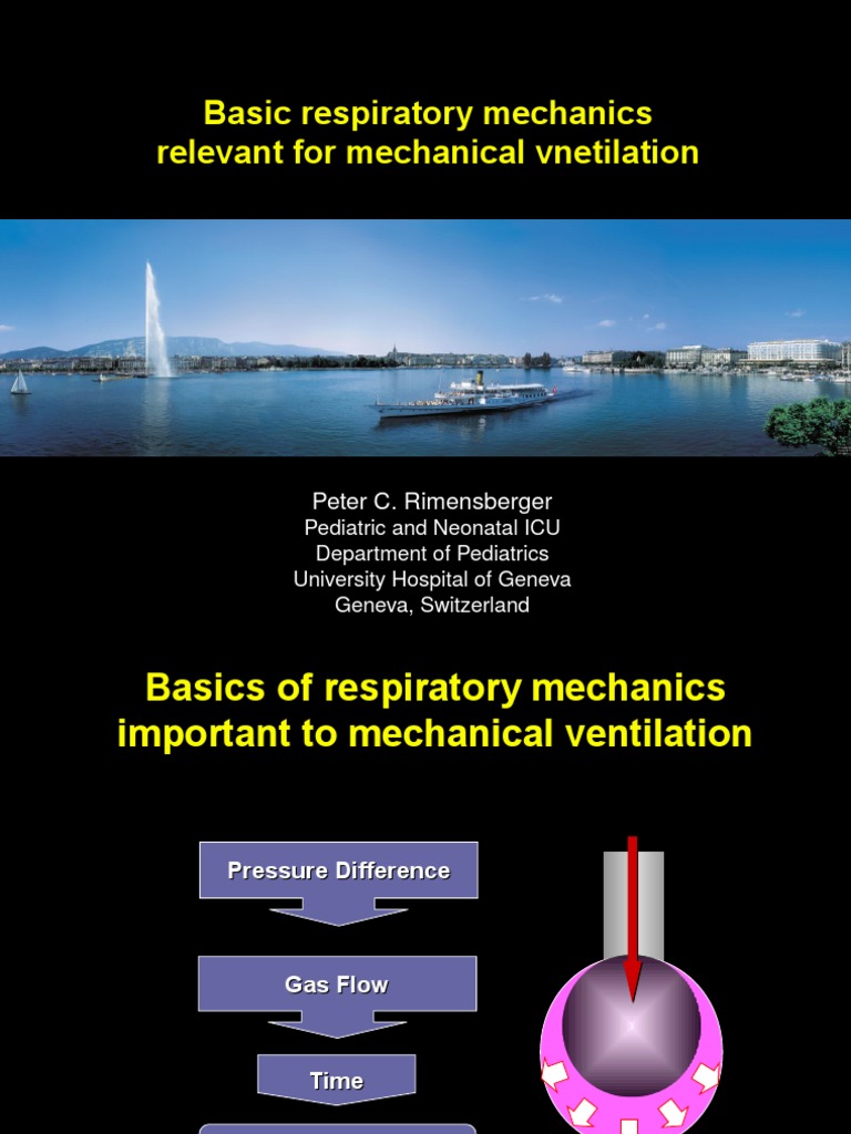 Time Constants in Mechanical Ventilation | PDF | Exhalation ...