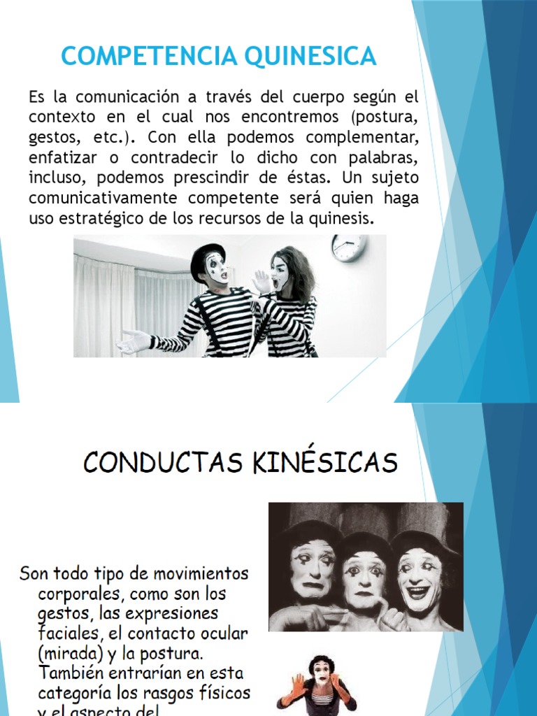 Competencia Quinesica | PDF