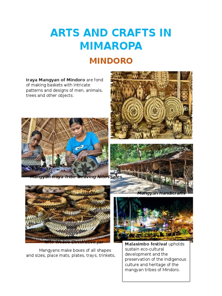 Mimaropa Arts and Crafts Overview | PDF | Home & Garden | Lifestyle