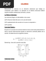 Compresion Axial en Columnas | PDF | Concreto reforzado | Física ...