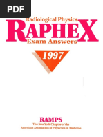 Raphex 2005 Questions | PDF