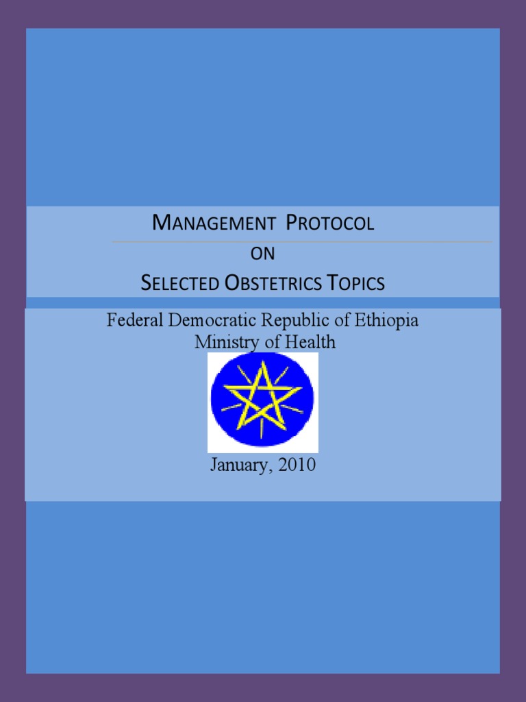 MOH obstetrics managment protocol - Copy - Copy.pdf | Childbirth ...