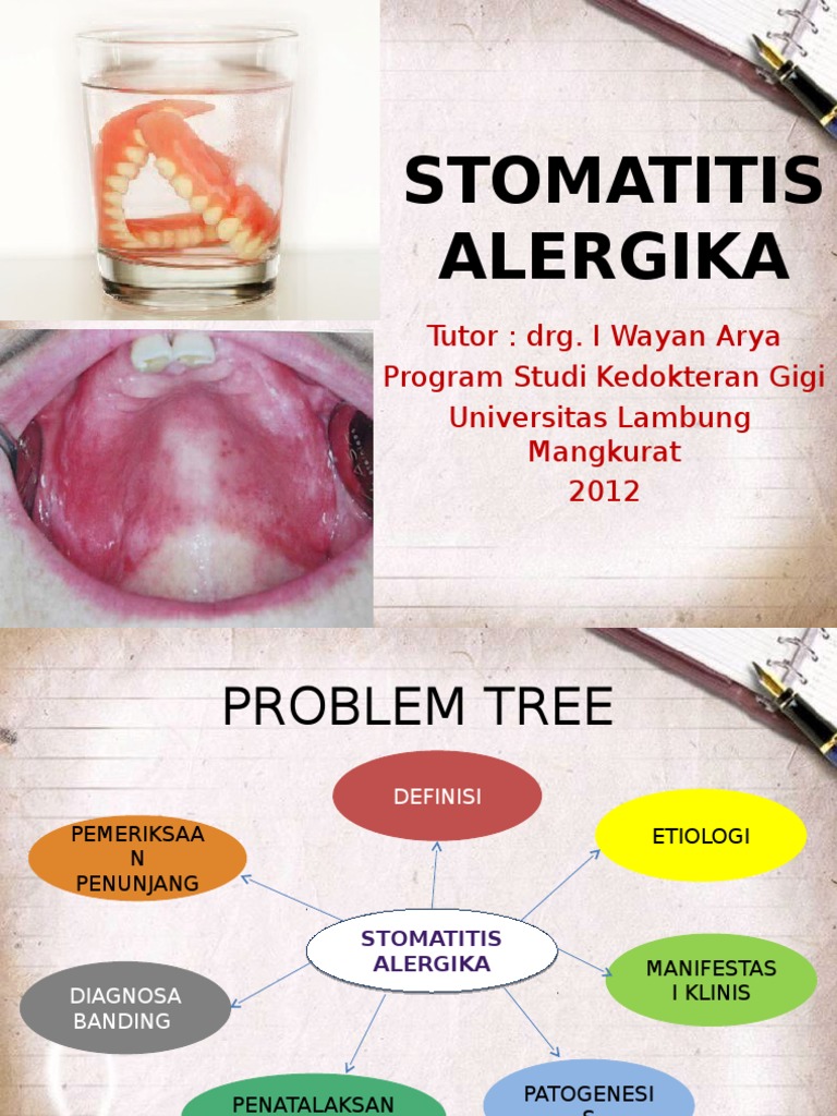 Stomatitis Alergika | PDF