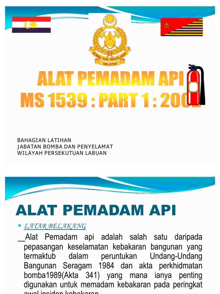 Alat Pemadam API | PDF