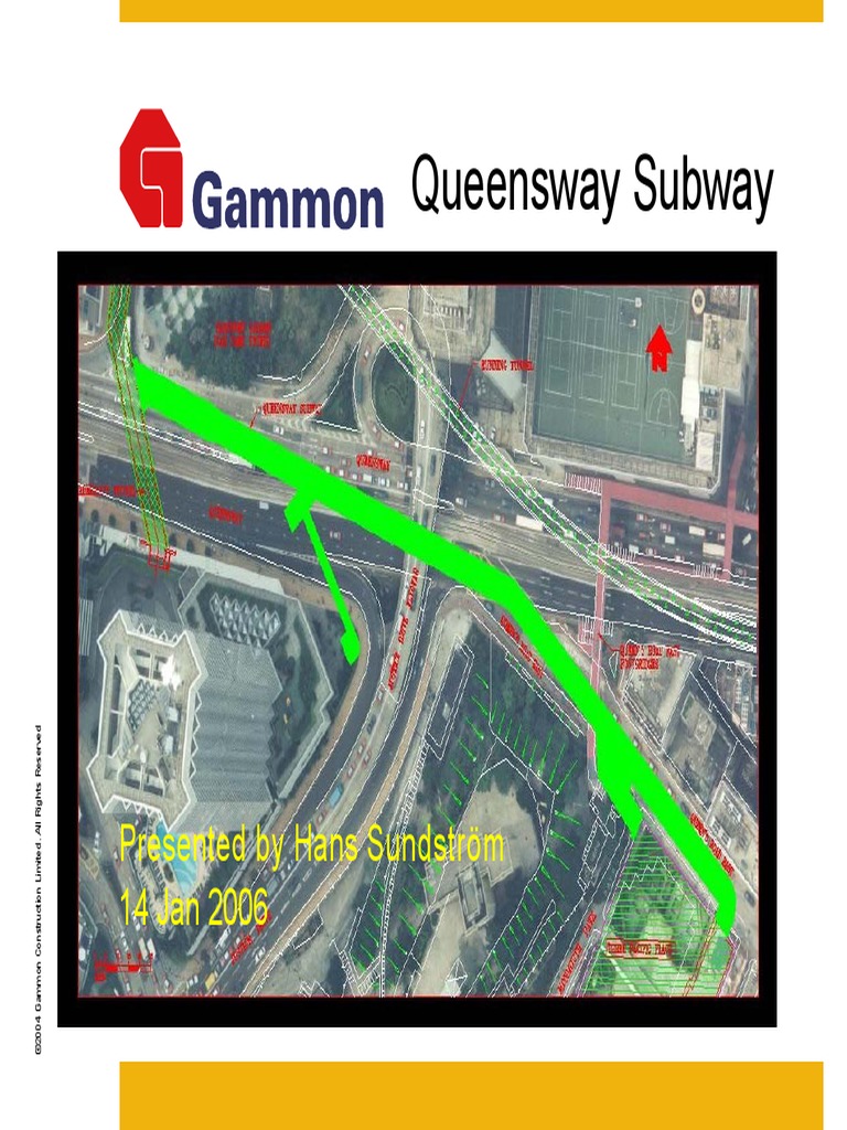 Queensway Subway | PDF