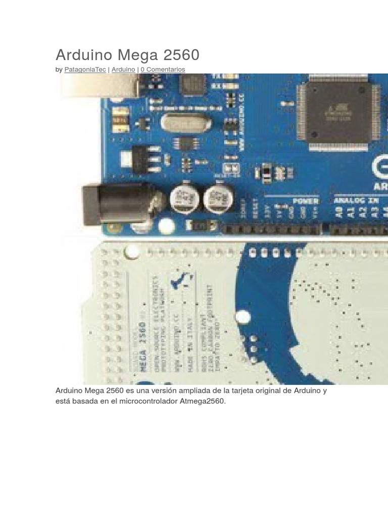 Arduino Mega 2560 | PDF