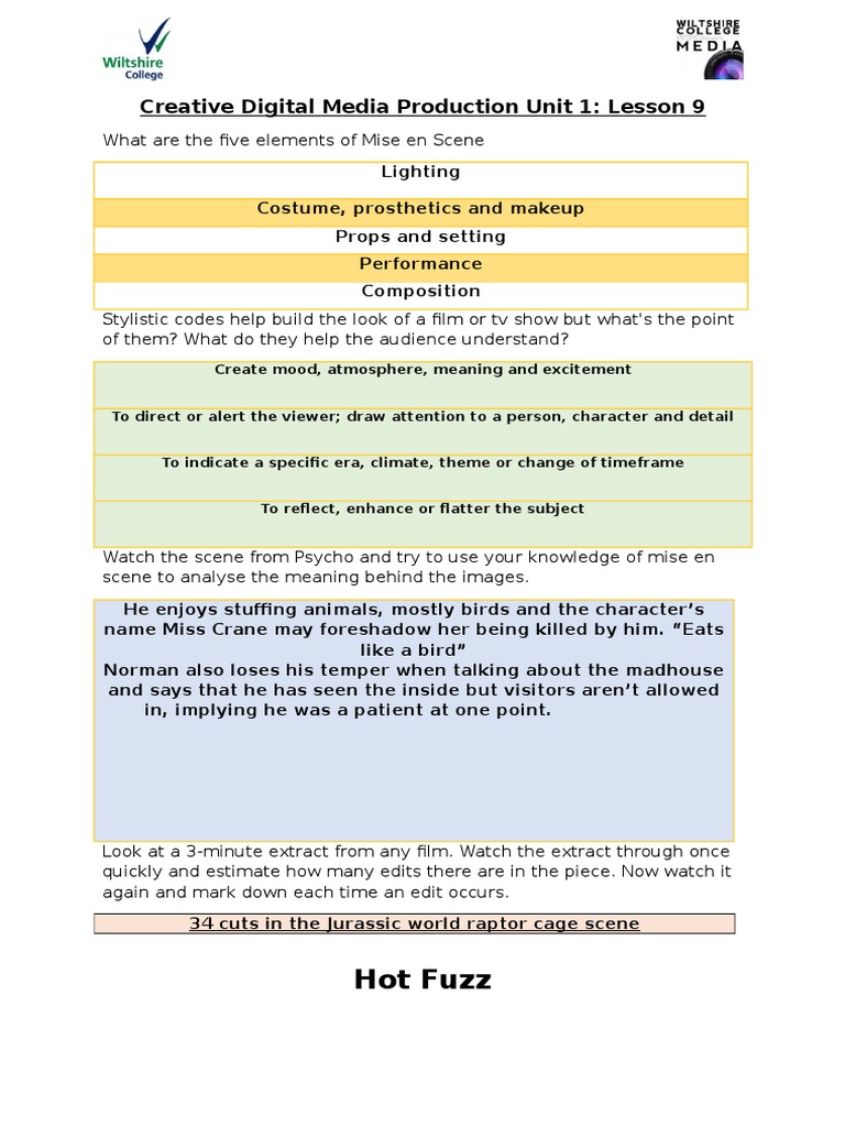 Handout - CDMP Unit 1 Lesson 10 | PDF