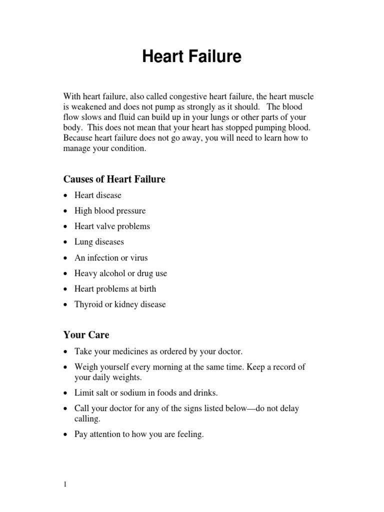 HeartFailure Tagalog | PDF