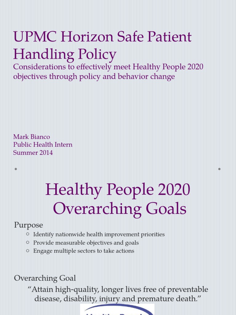 Safe Patient Handling Program Proposal | PDF | Occupational Safety And ...