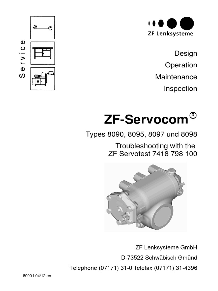 Servocom | PDF | Steering | Valve