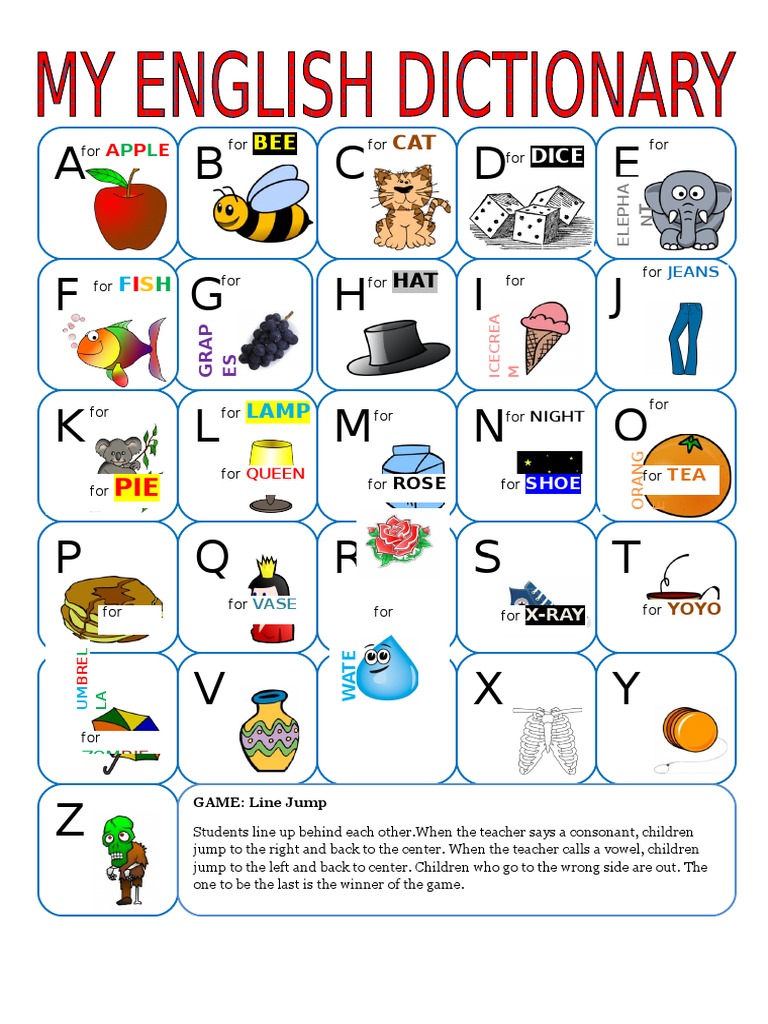 My English Dictionary | PDF | Writing | Symbols