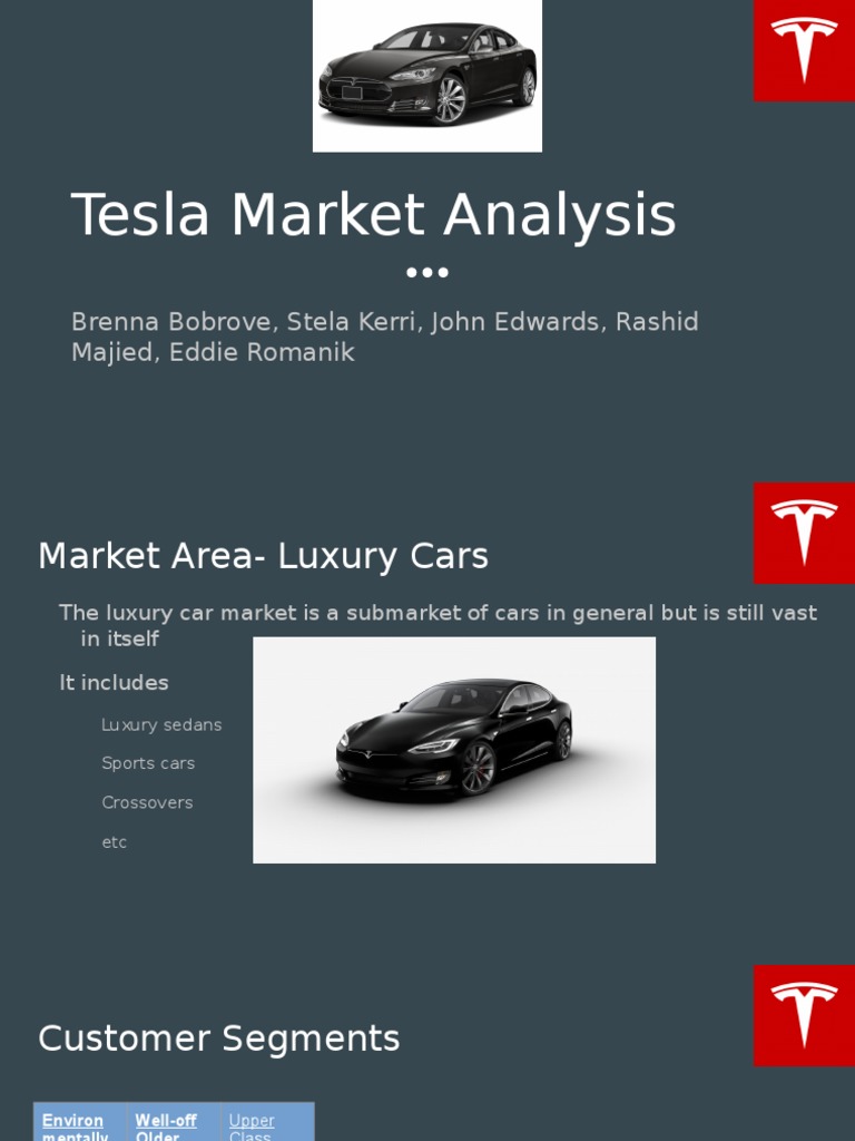 Tesla's Luxury Market Strategy Analysis | PDF | Luxury Vehicles | Tesla ...