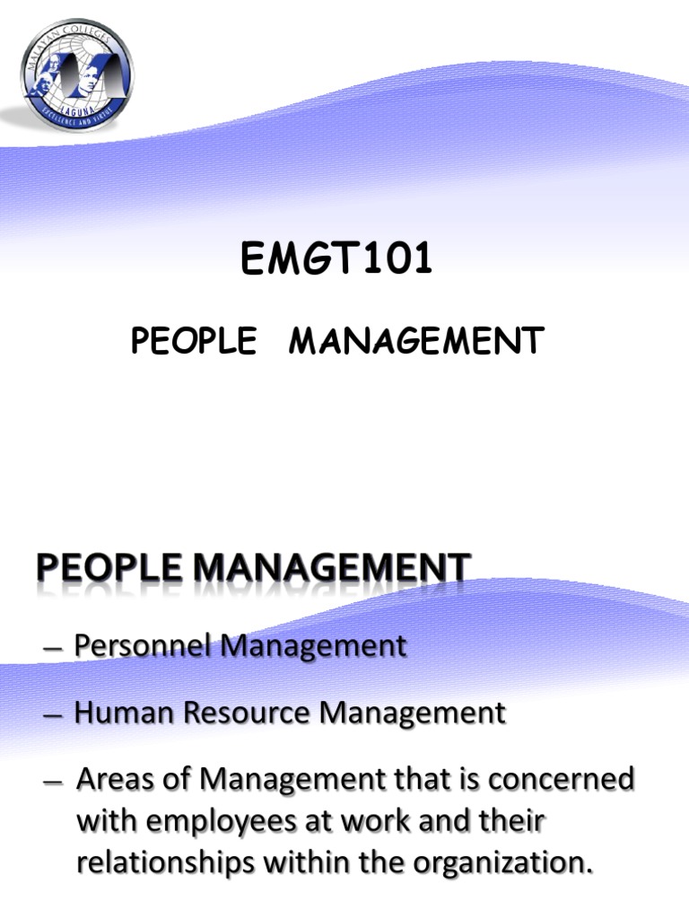 People Management | PDF | Motivation | Motivational
