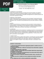 Clinical Evaluation Performa | PDF | Nursing | Patient