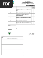 Contoh - Checklist Audit | PDF