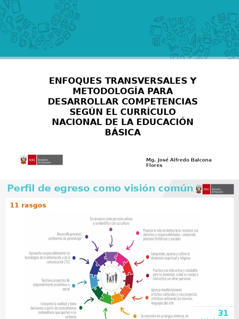 2. Enfoques Transversales y Metodología Para Desarrollar Competencias ...