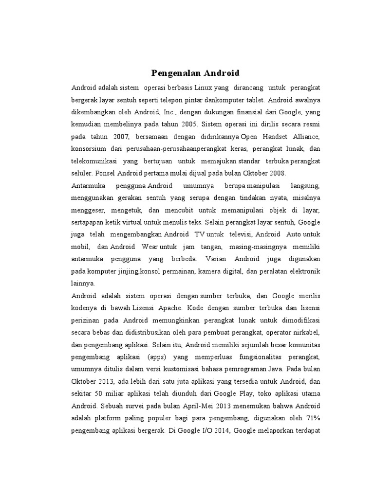 Modul Android Studio 2016-1 | PDF