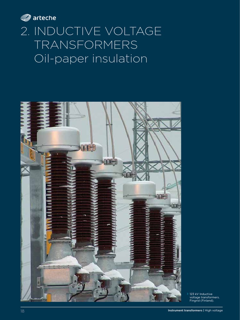 5.arteche Ivt HV | PDF | Transformer | Inductor