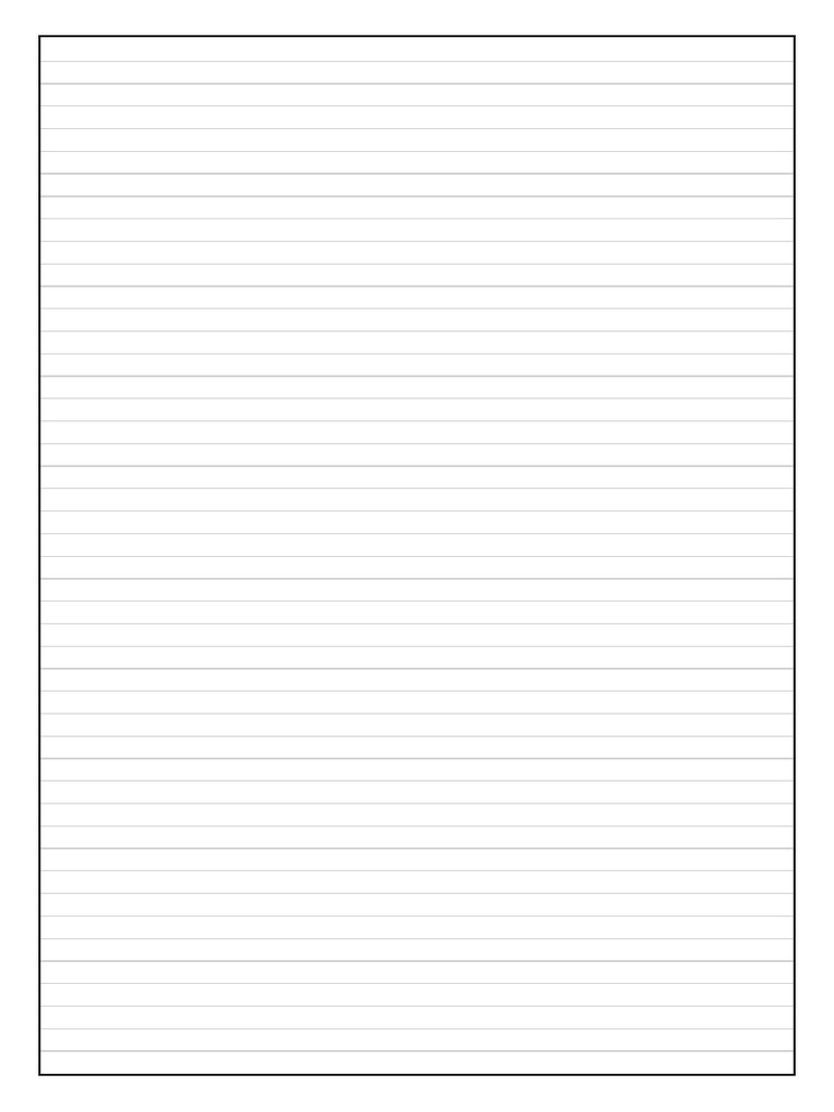 Kertas A4 Garis | PDF