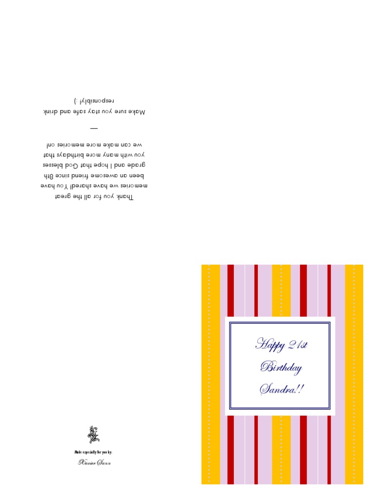 Greeting Card | PDF