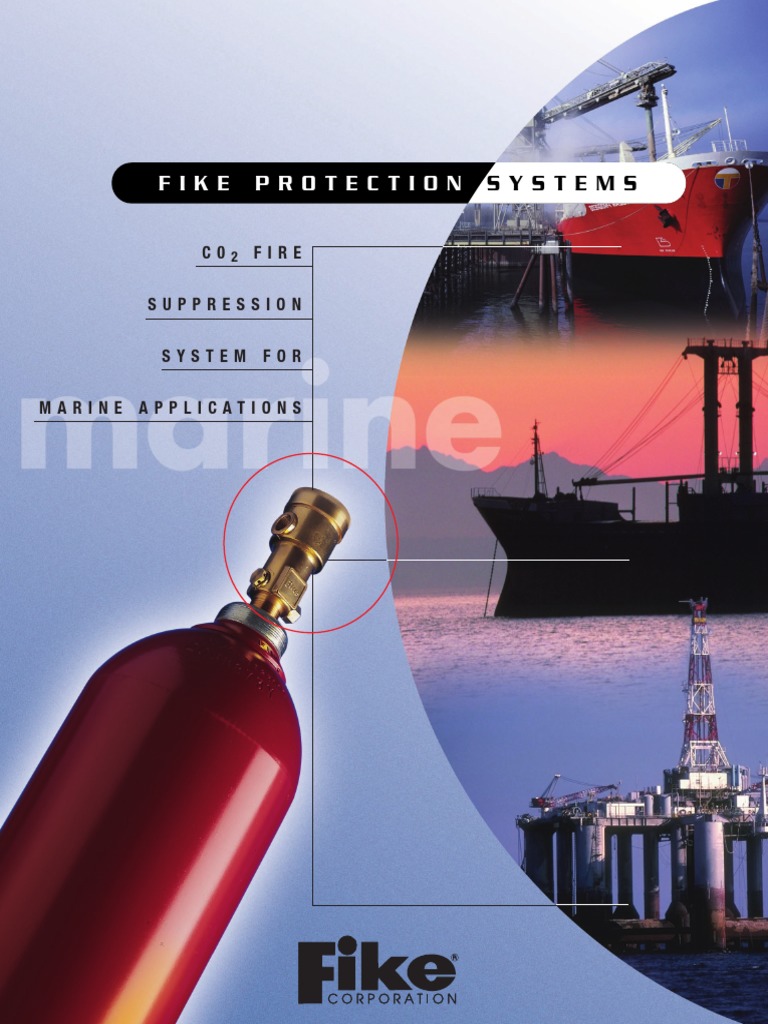 C02 Fire Suppression System For Marine Applications | PDF | Pneumatics ...