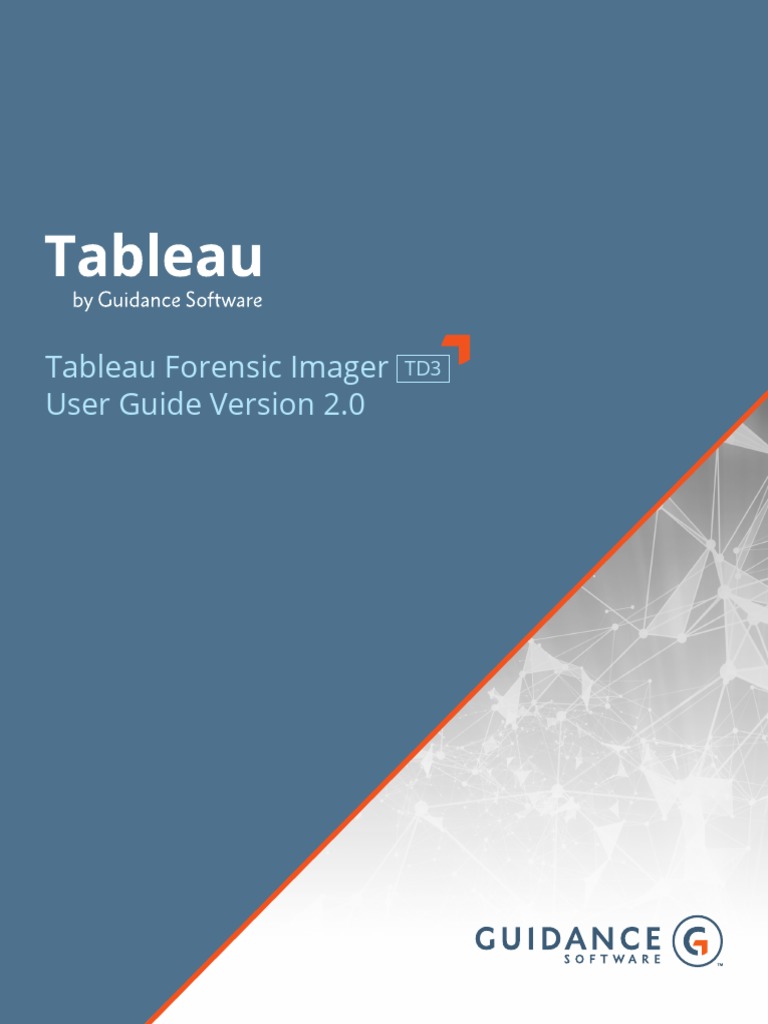Guidance Software Tableau TD3 User Guide PDF | Download Free PDF ...