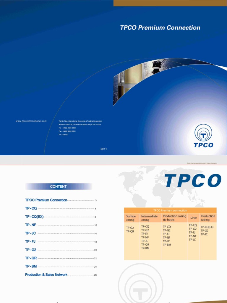 Tpco Premium Connection | PDF